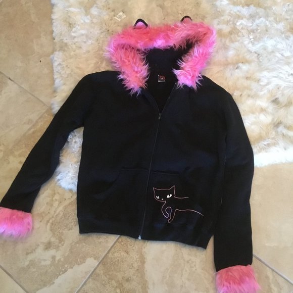 Hot Topic | Tops | Hot Topic Emily The Strange Sweatshirt Size Xl ...